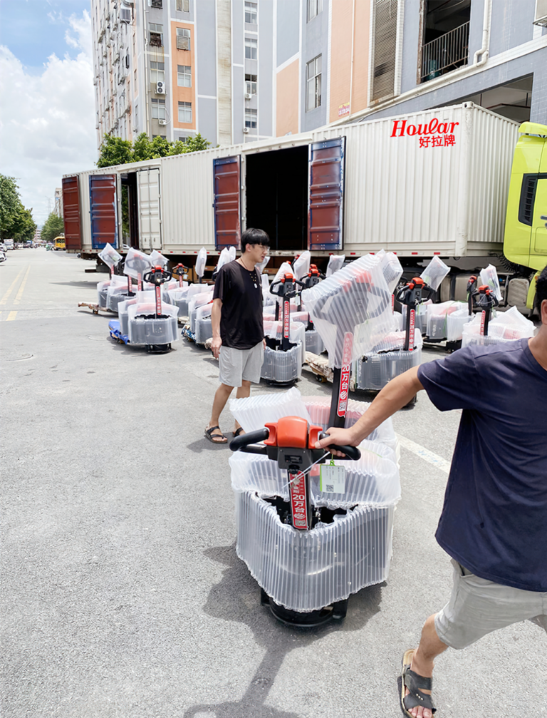 รถยกลากพาเลท รุ่น JJM 1.5T/2T ใช้แบตเตอร์รี่ | ดีเบลจำหน่ายบรรจุภัณฑ์เครื่องสำอาง ครบวงจร