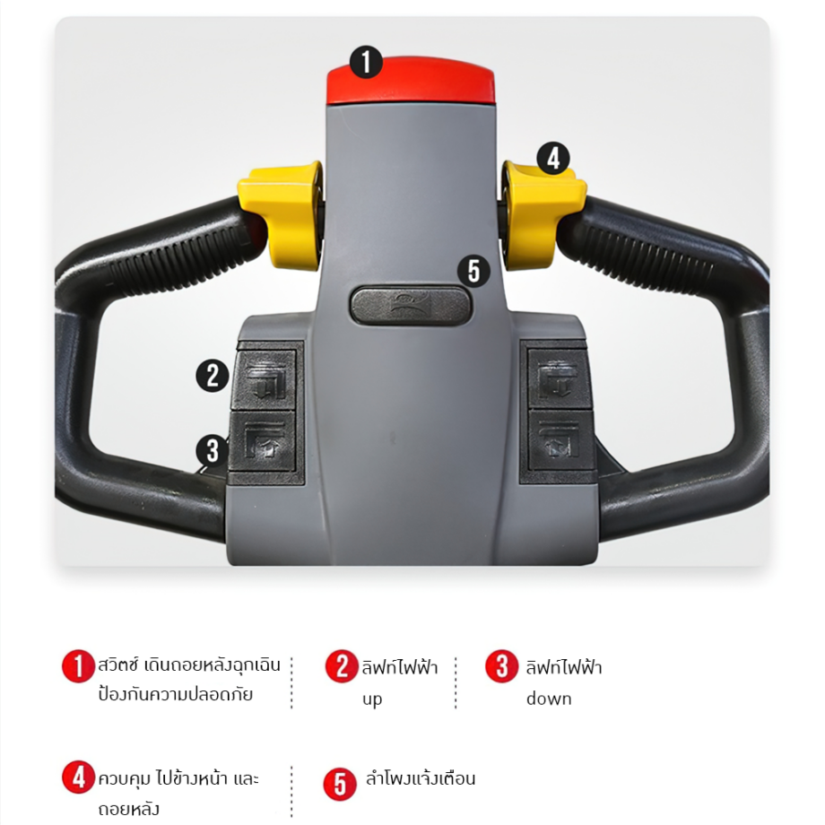 รถยกลากพาเลท รุ่น JJM 1.5T/2T ใช้แบตเตอร์รี่ | ดีเบลจำหน่ายบรรจุภัณฑ์เครื่องสำอาง ครบวงจร
